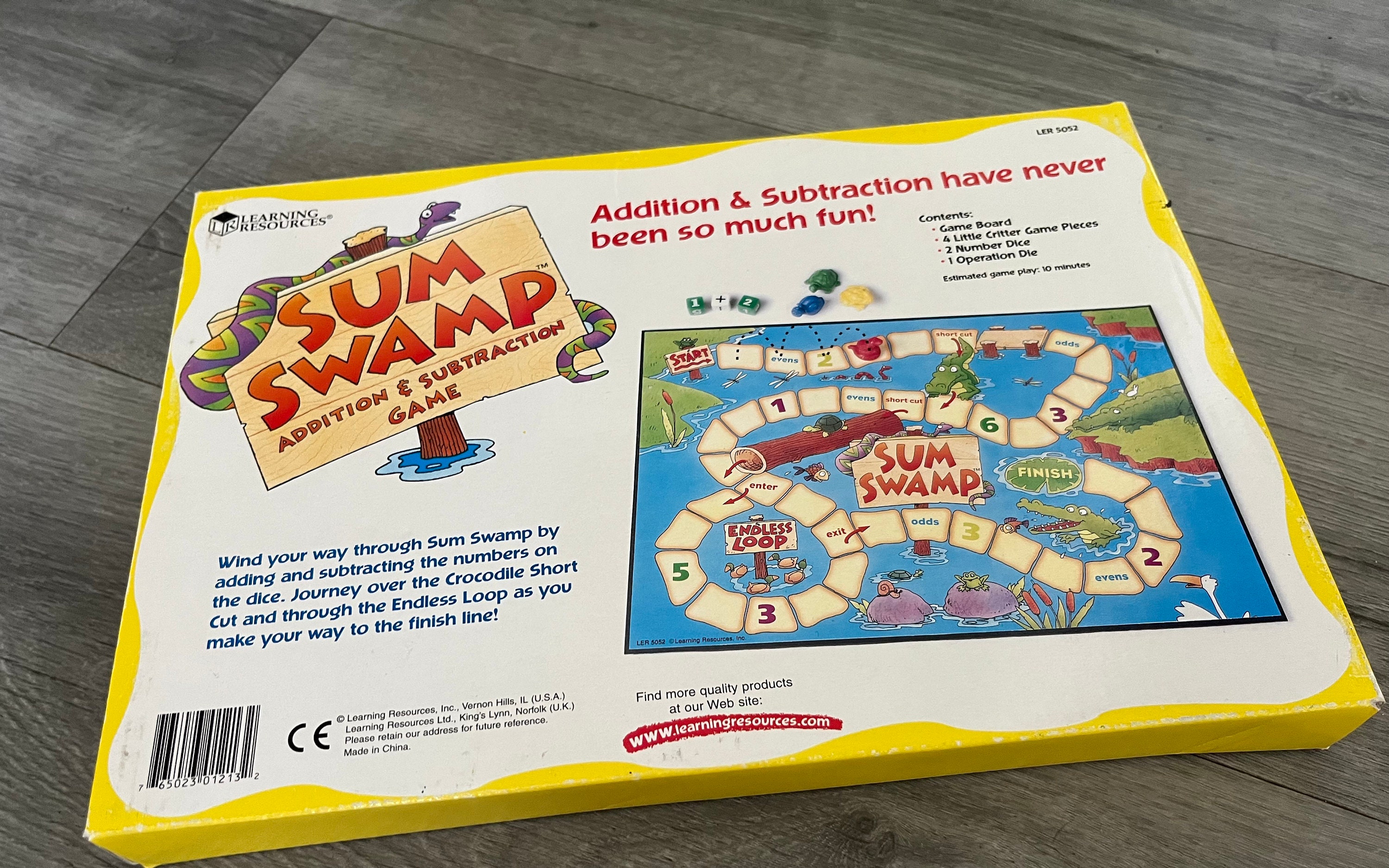 Sum Swamp/ Addition & Subtraction/ Game/ Learning Resources/ Skill ...