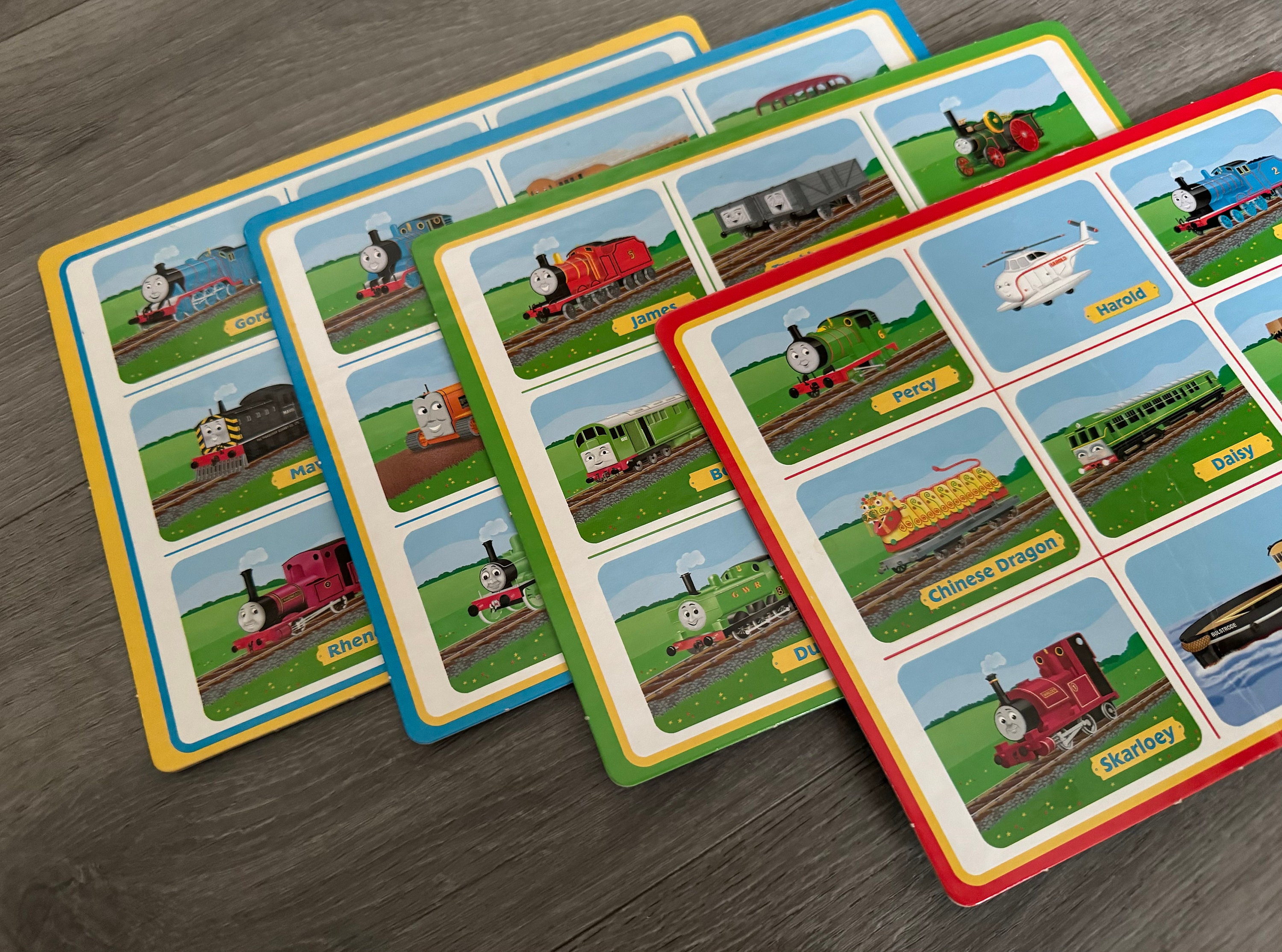 Vintage/ 2002/ Thomas & Friends/ Matching Game/ Thomas Station Stop/ 3 ...