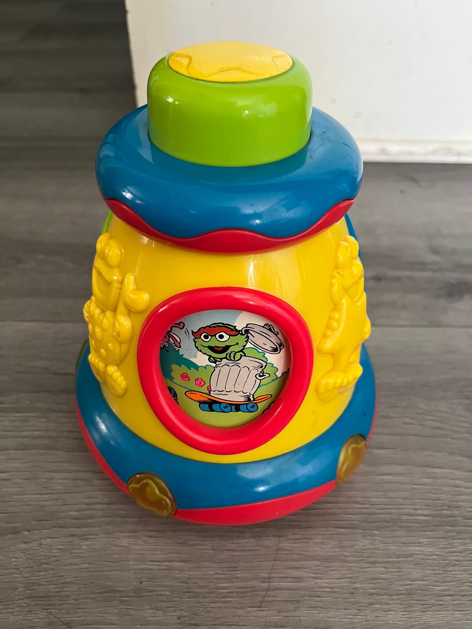 Vintage/ Sesame Street/ Musical/ Spinning/ Toy/ With Lights/ Good ...