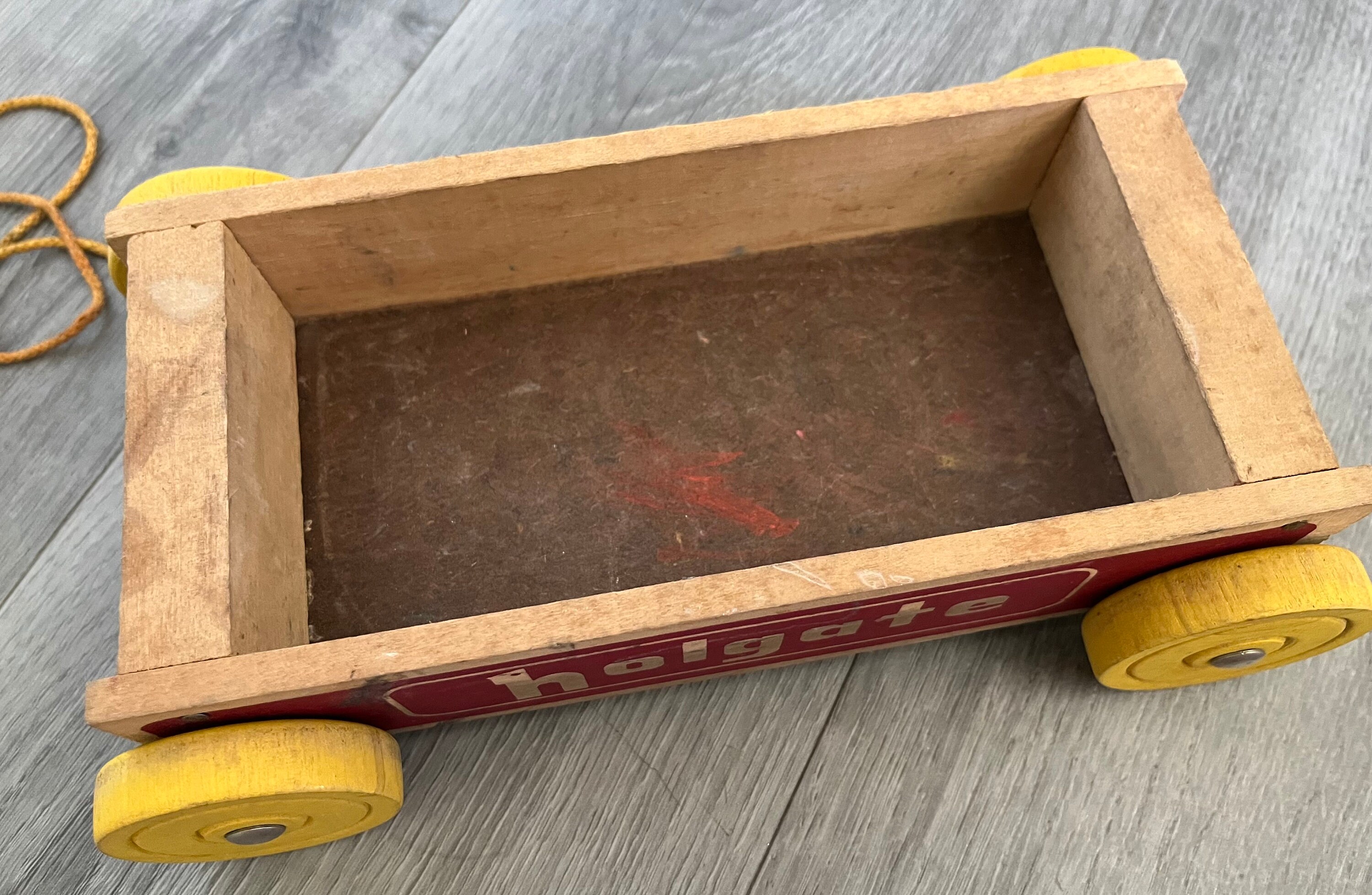 Vintage/ Holgate/ Wooden/ Pull Wagon/ Wagon Only/ Good Condition - Etsy