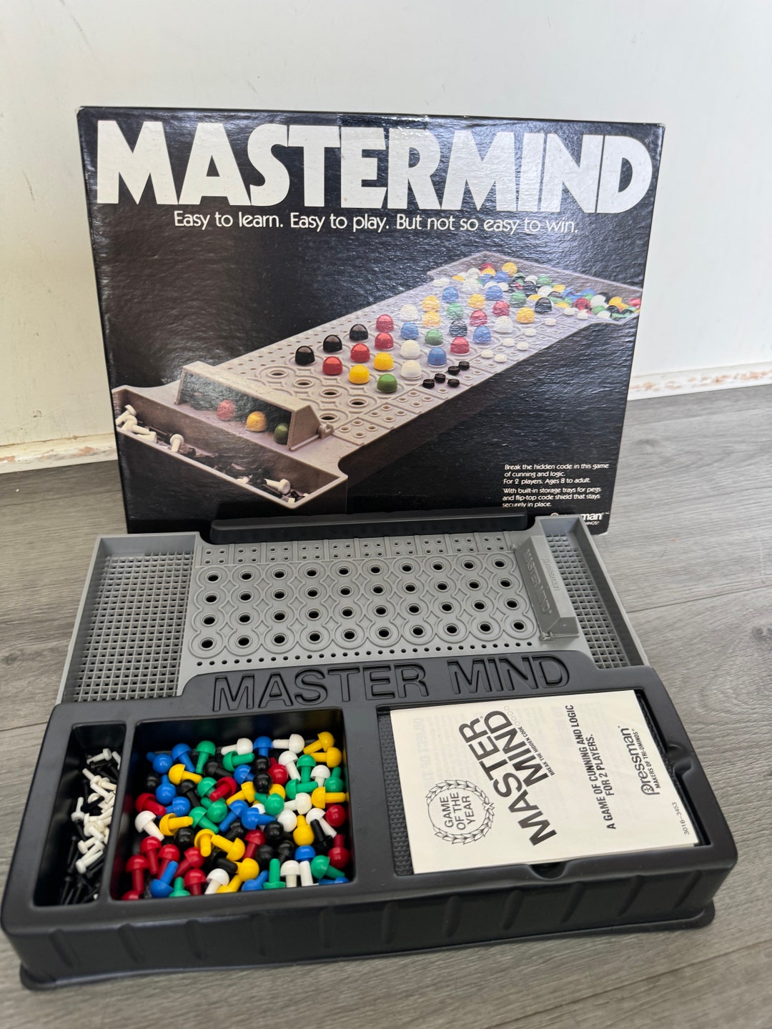 Vintage/ 1981/ Mastermind/ the Challenging Game of Strategy and Logic ...