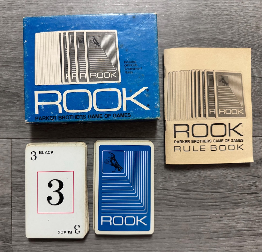 Vintage/ 1972/ ROOK/ the Game of Games/ Parker Brothers/ Complete/ Good ...
