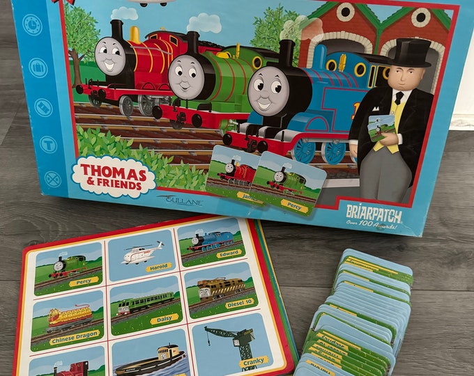 Vintage/ 2002/ Thomas & Friends/ Matching Game/ Thomas Station Stop/ 3 ...