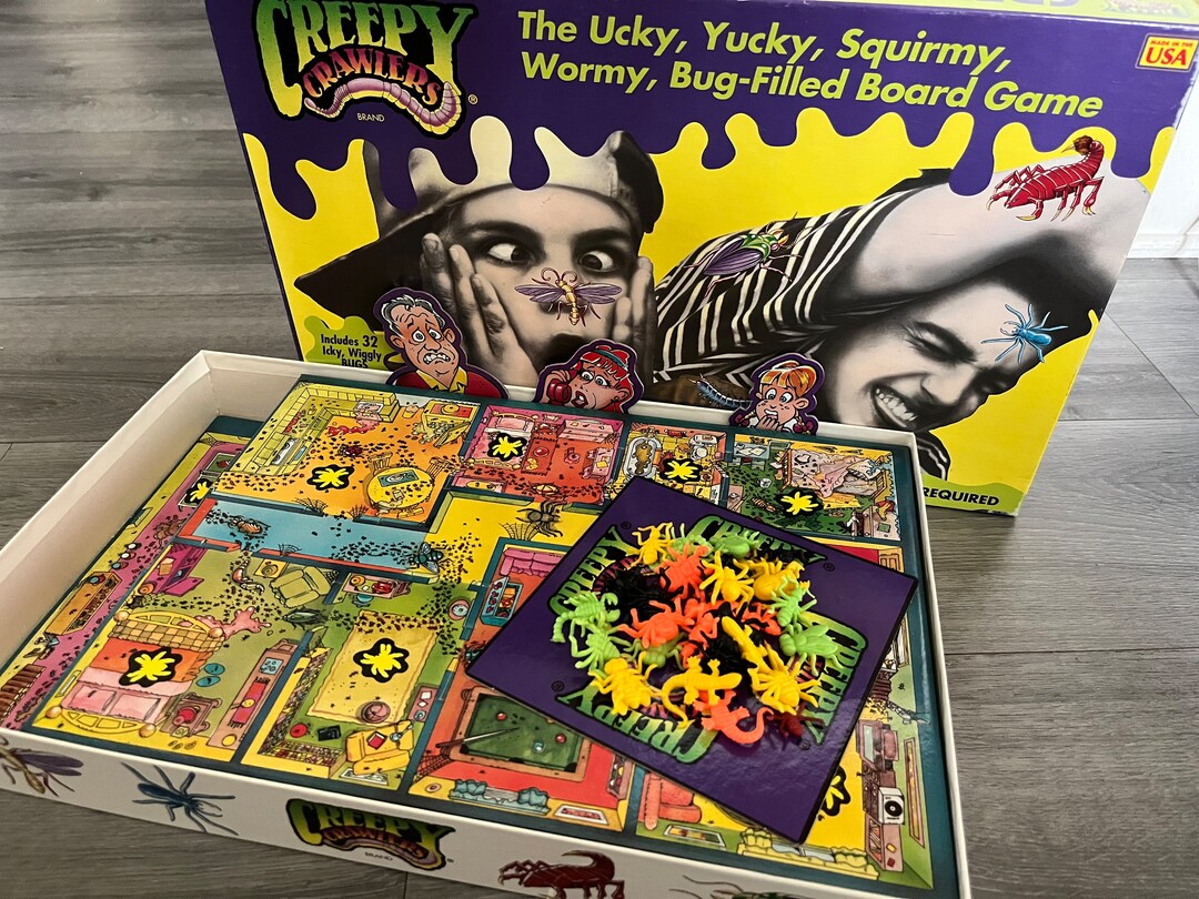 Vintage/ 1994/ Creepy Crawlers Brand/ Bug Filled/ Board Game/ - Etsy