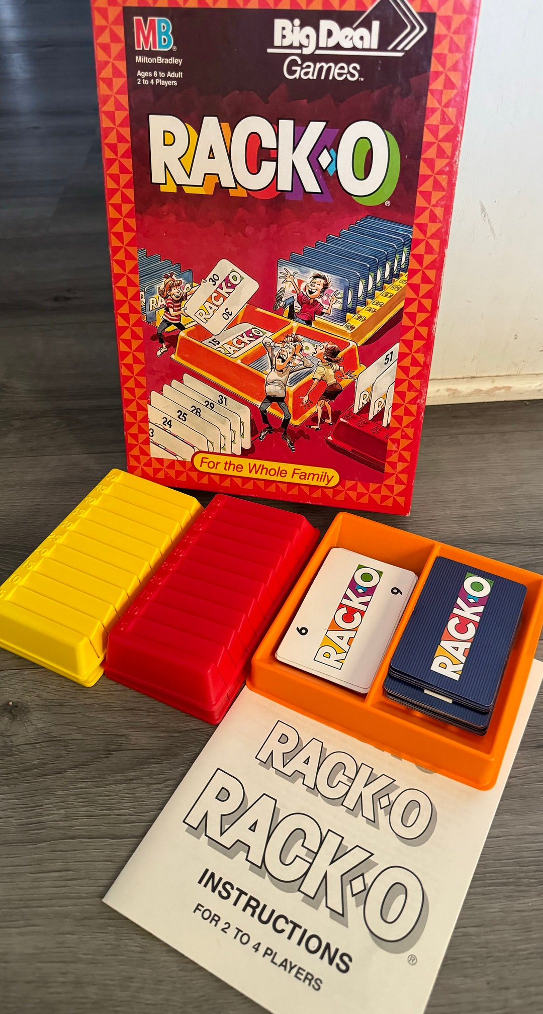 Vintage/ 1964/ Rack-o/ Game/ Milton Bradley/ Big Deal Games/ - Etsy