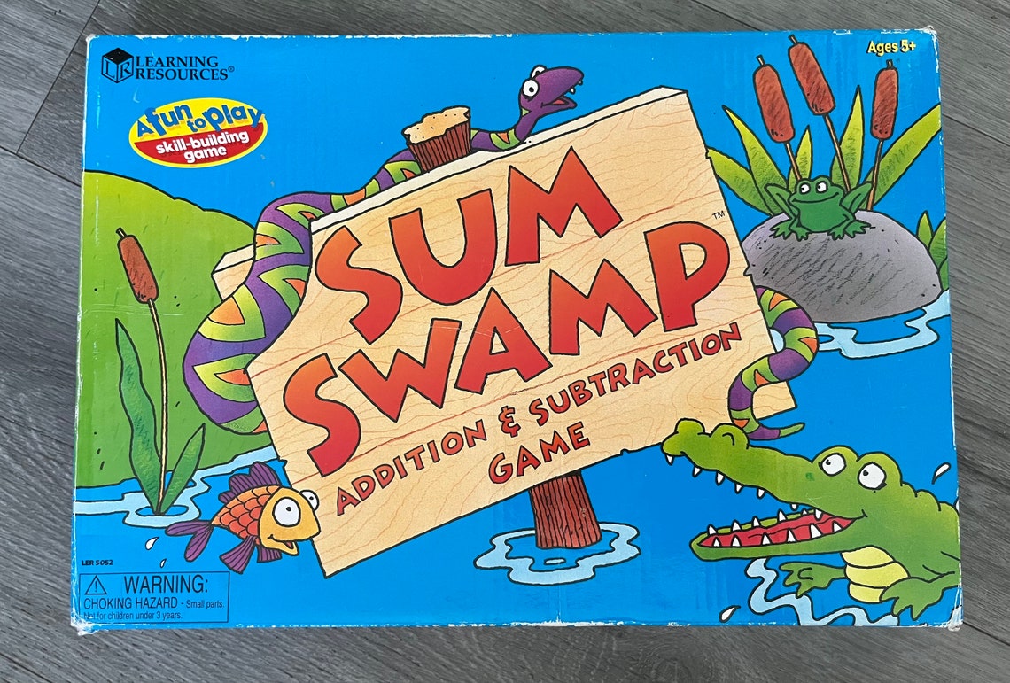 Sum Swamp/ Addition & Subtraction/ Game/ Learning Resources/ Skill ...