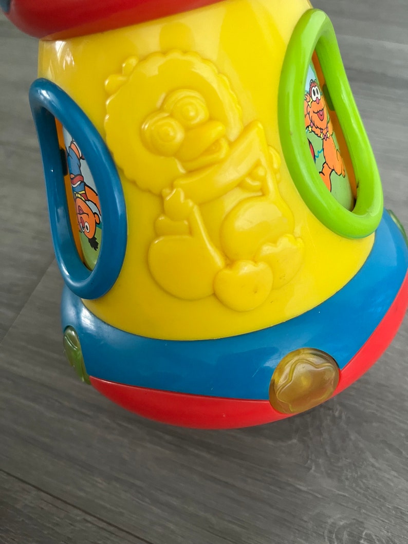 Vintage/ Sesame Street/ Musical/ Spinning/ Toy/ With Lights/ Good ...