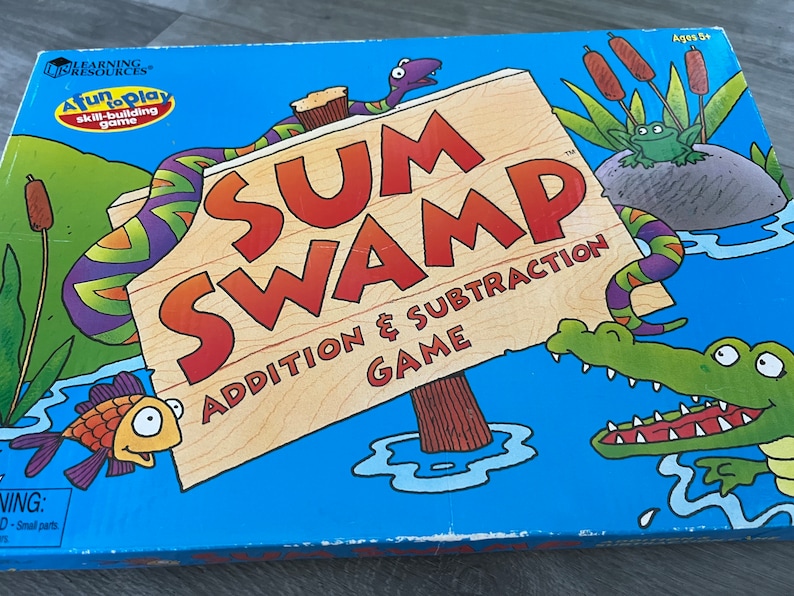 Sum Swamp/ Addition & Subtraction/ Game/ Learning Resources/ Skill ...