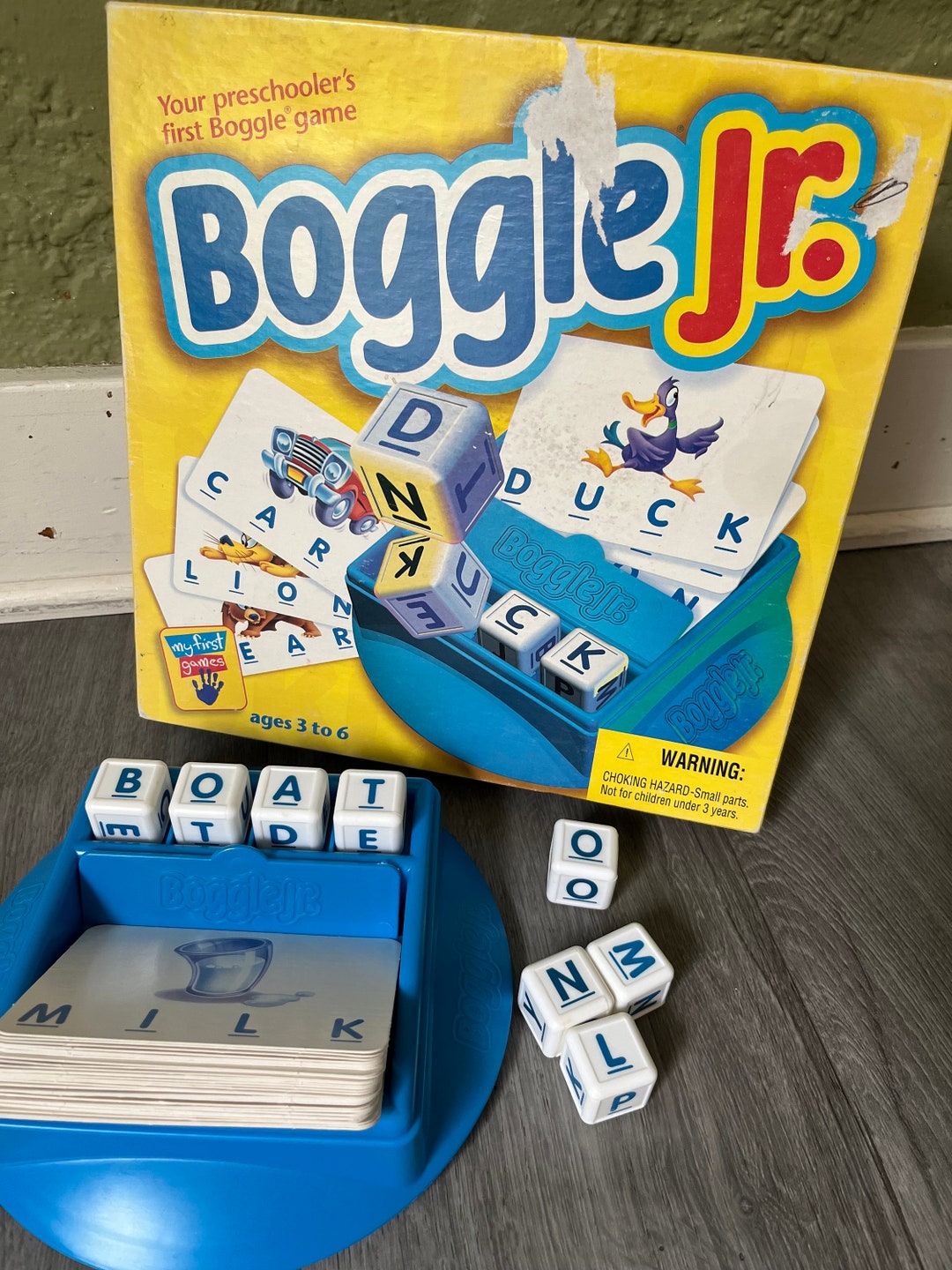 Vintage/ 1998/ Boggle/ Junior/ A Pre School Learning Game/ - Etsy