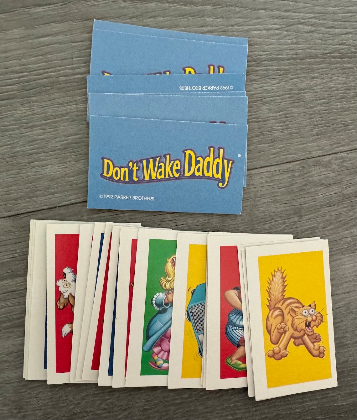 Vintage/ 1992/ Dont Wake Daddy/ Color Matching Action Game/ Parker ...