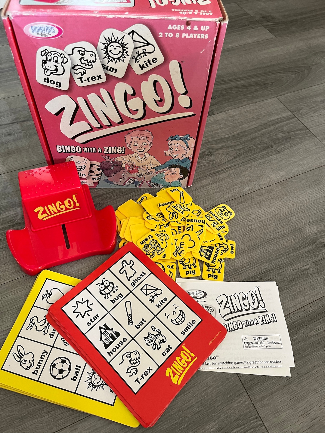 Vintage/ 2002/ Zingo/ Bingo With A Zing/ Binary Arts/ Good Condition - Etsy