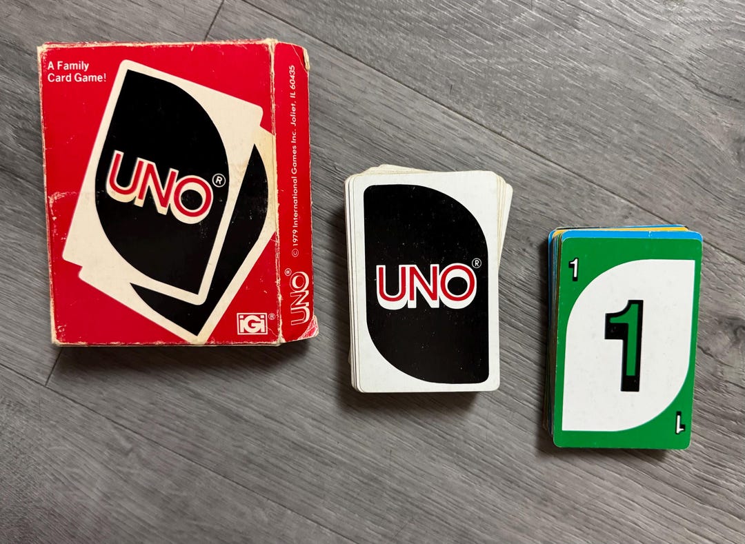 Vintage/ 1972/ UNO/ Card Gane/ Family Game/ Fair Condition - Etsy