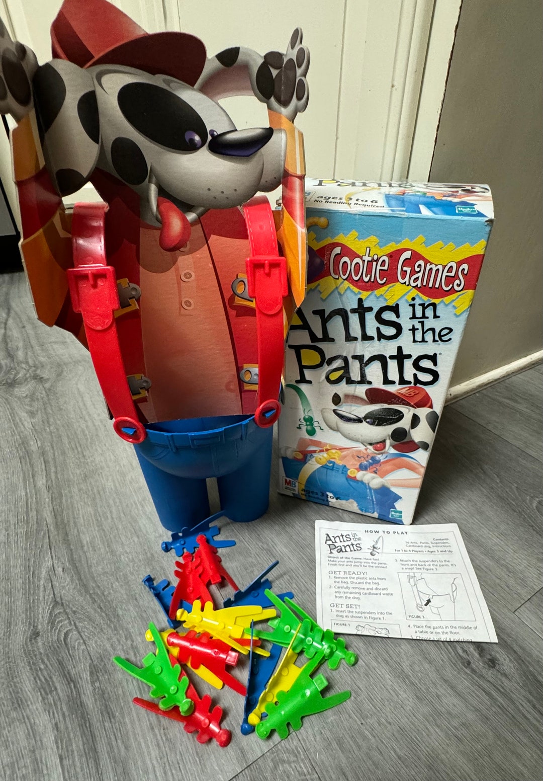 Vintage/ 1997/ Ants in the Pants/ Cootie Games/ Milton Bradley ...