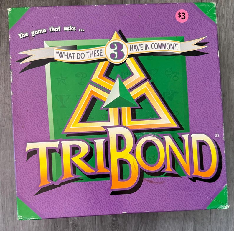 Vintage/ 1995/ Tribond/ Board Game/ Clue Set Cards/ Volume 1/ Complete ...