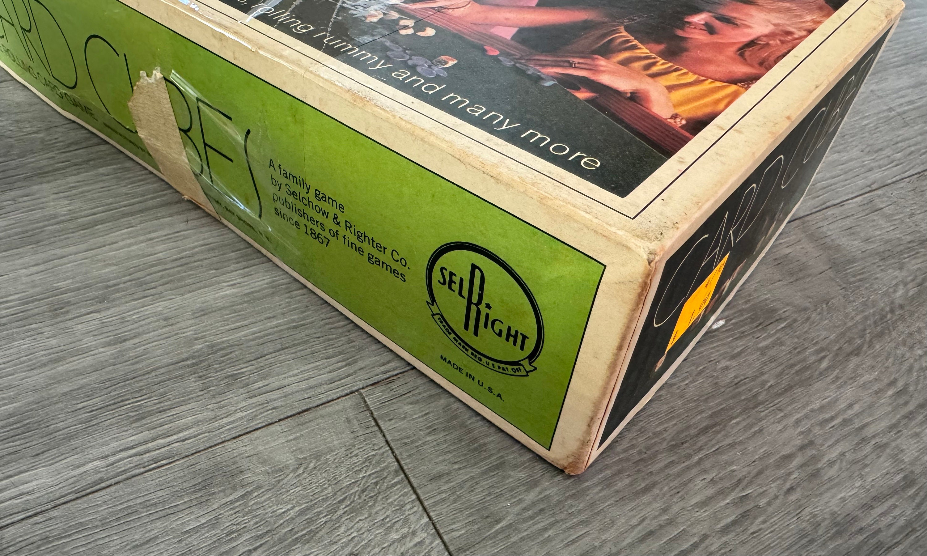 Vintage/ 1970/ Card Cubes/ the Rolling Card Game/ Selchow & - Etsy