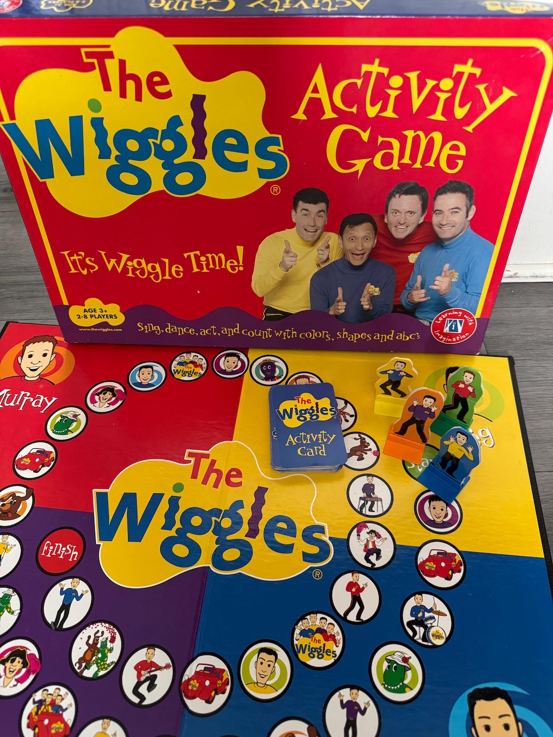 Vintage/ 2003/ the Wiggles/ Activity/ Game/ Learning With Imagination ...