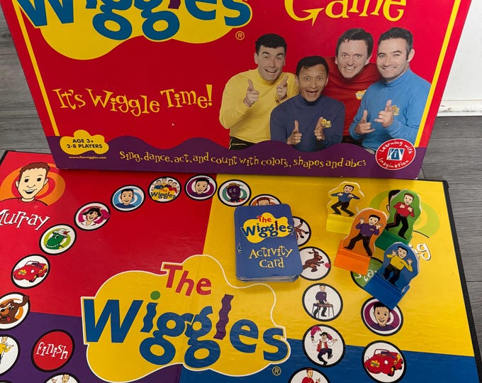 Vintage/ 2003/ the Wiggles/ Activity/ Game/ Learning With Imagination ...