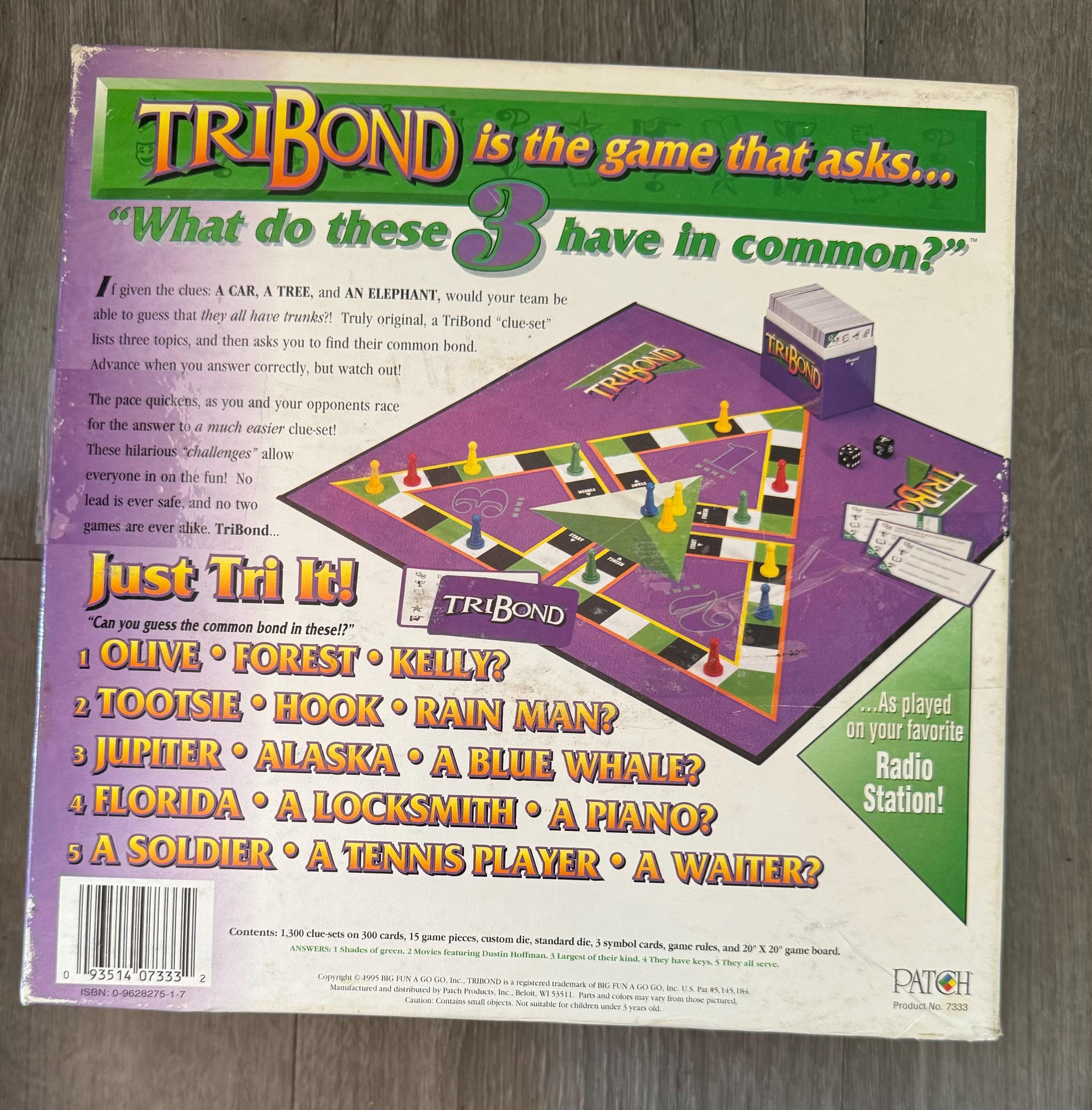 Vintage/ 1995/ Tribond/ Board Game/ Clue Set Cards/ Volume 1/ Complete ...