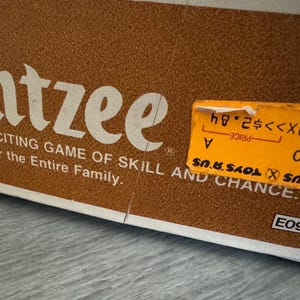Vintage/ 1978/ Yahtzee/ Dice/ Game/ E S Lowe/ Complete/ Very Good ...