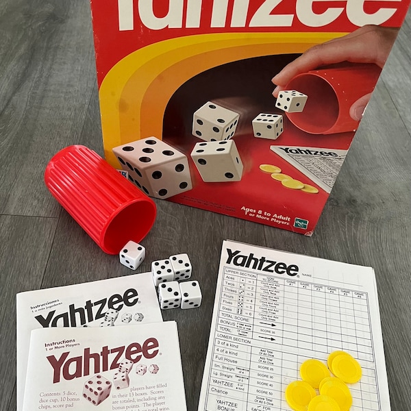 Yahtzee - Etsy