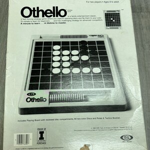 Vintage/ 1983/ Othello/ Strategy/ Game/ Complete/ Good Condition - Etsy