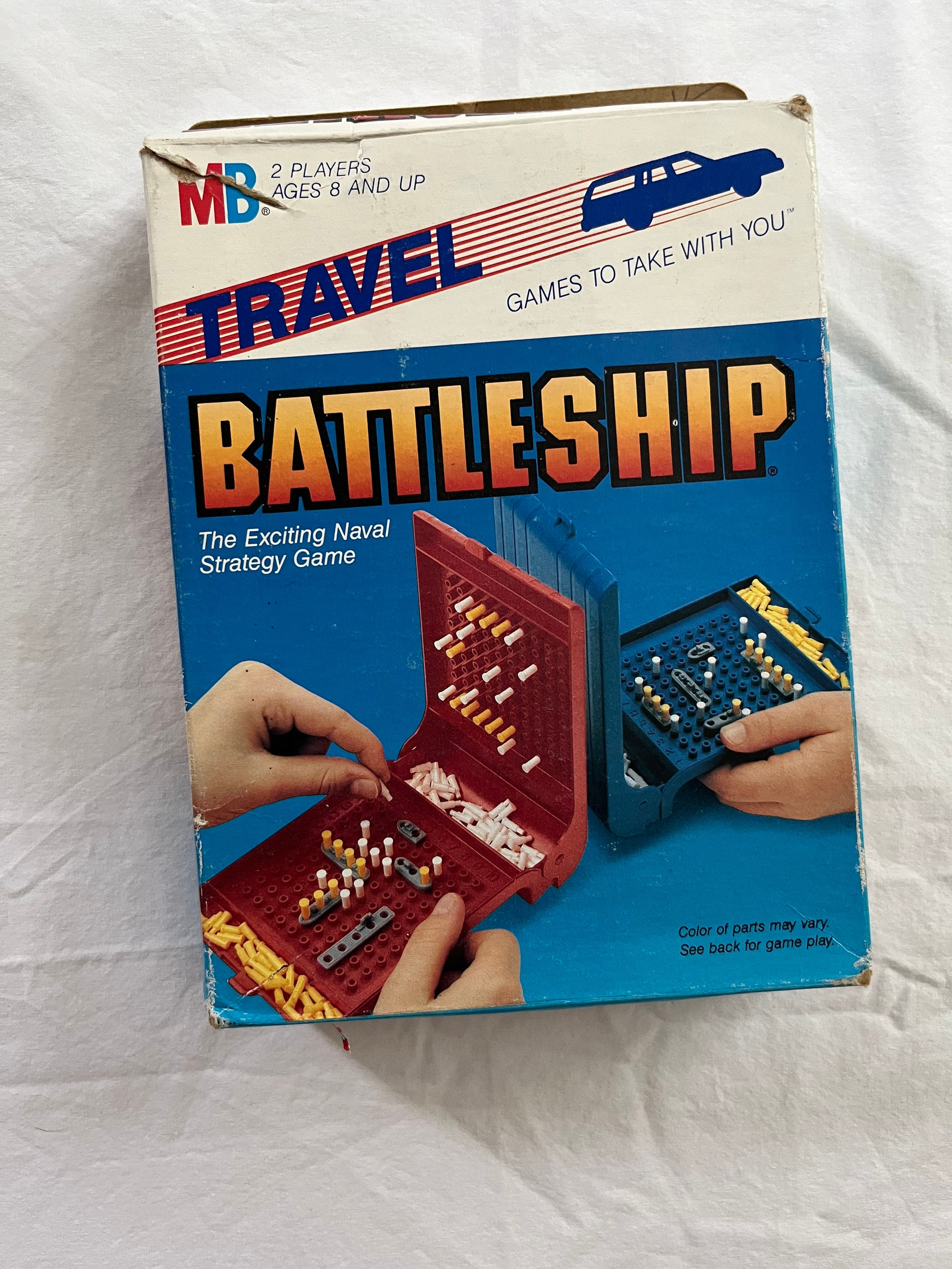 Vintage/ 1986/ Travel/ Battleship/ Navy Strategy Game/ Milton - Etsy