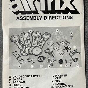 Rare!/ Vintage/ 1985/ Air Trix/ the Airstream Game/ Milton Bradley ...