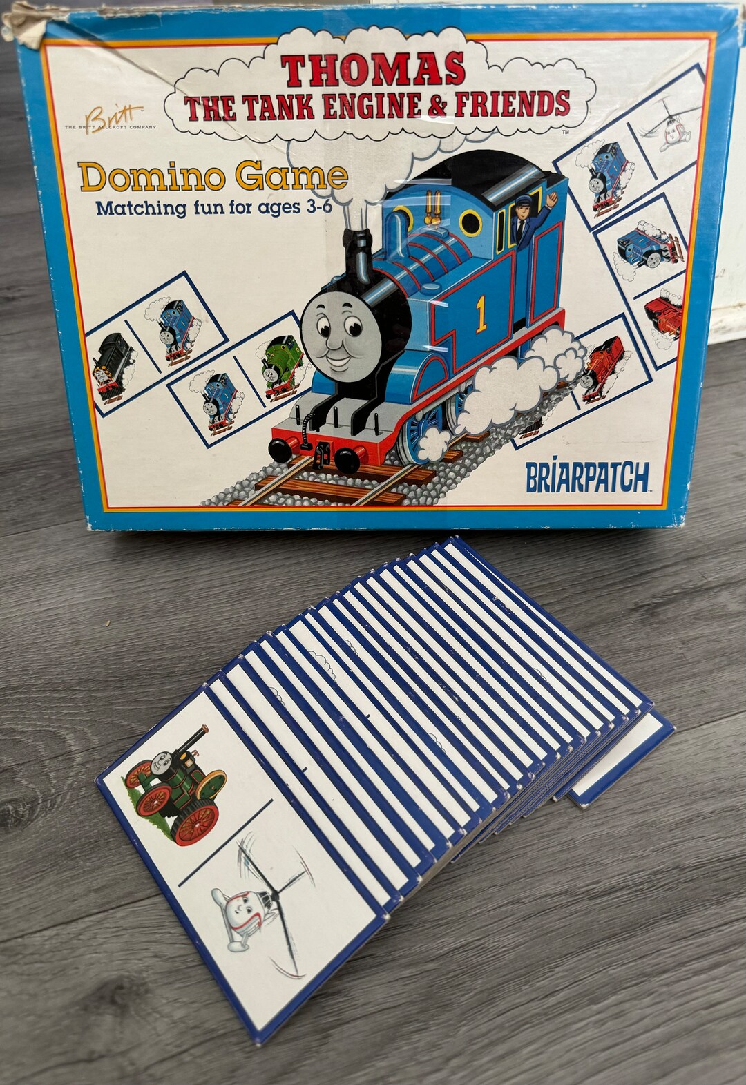 Vintage/ 1998/ Thomas the Tank Engine/ and Friends/ Kids/ Domino Game ...