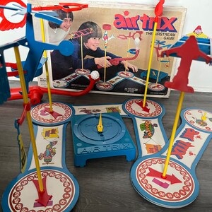 Rare!/ Vintage/ 1985/ Air Trix/ the Airstream Game/ Milton Bradley ...
