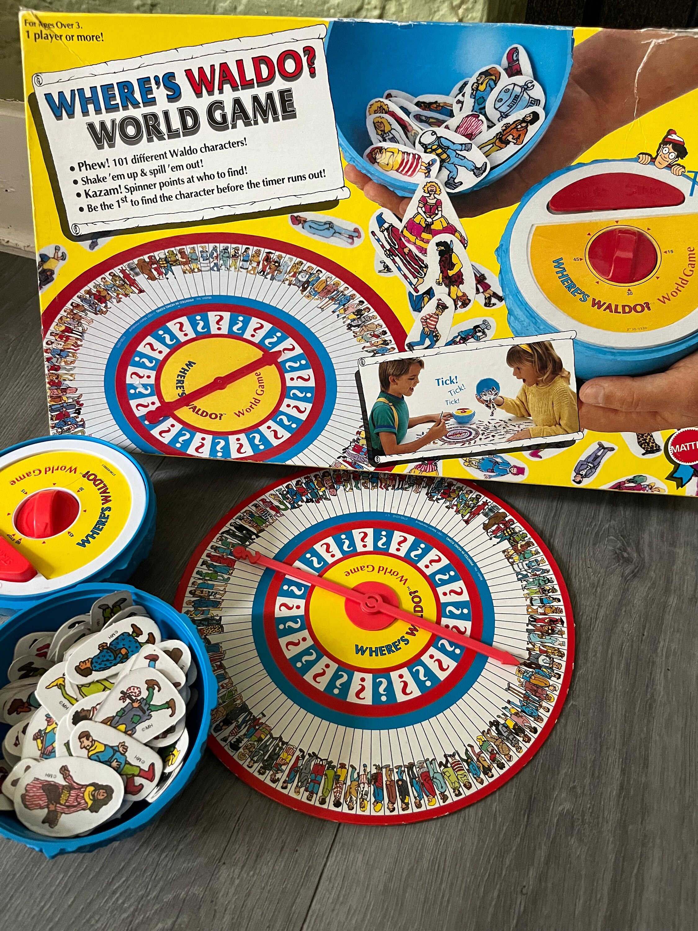 Vintage/ 1991/ Wheres Waldo/ World Game/ Fair Good Condition - Etsy
