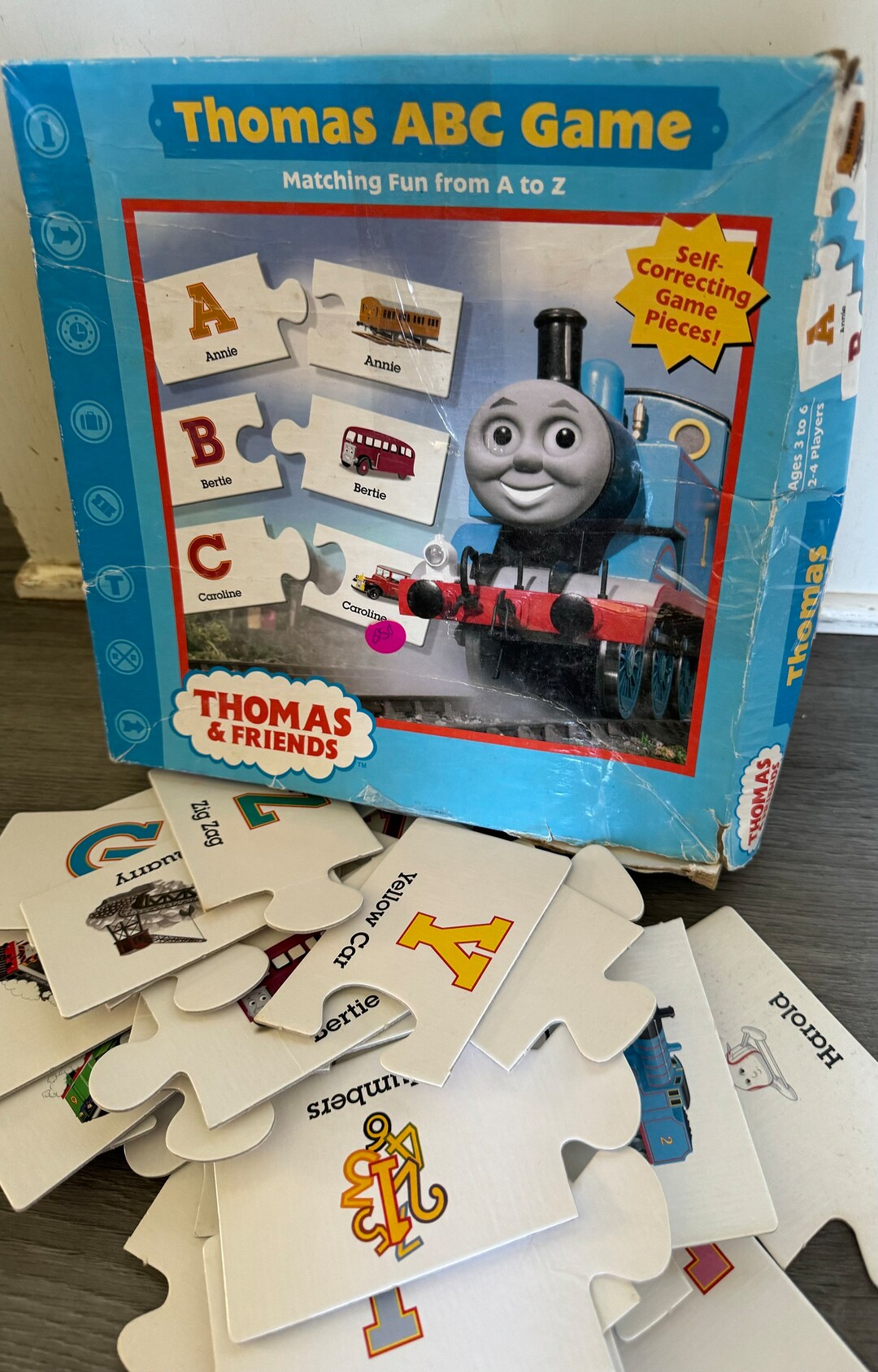 2005/ Thomas and Friends/ Thomas ABC Game/ Briarpatch/ Matching A-Z ...