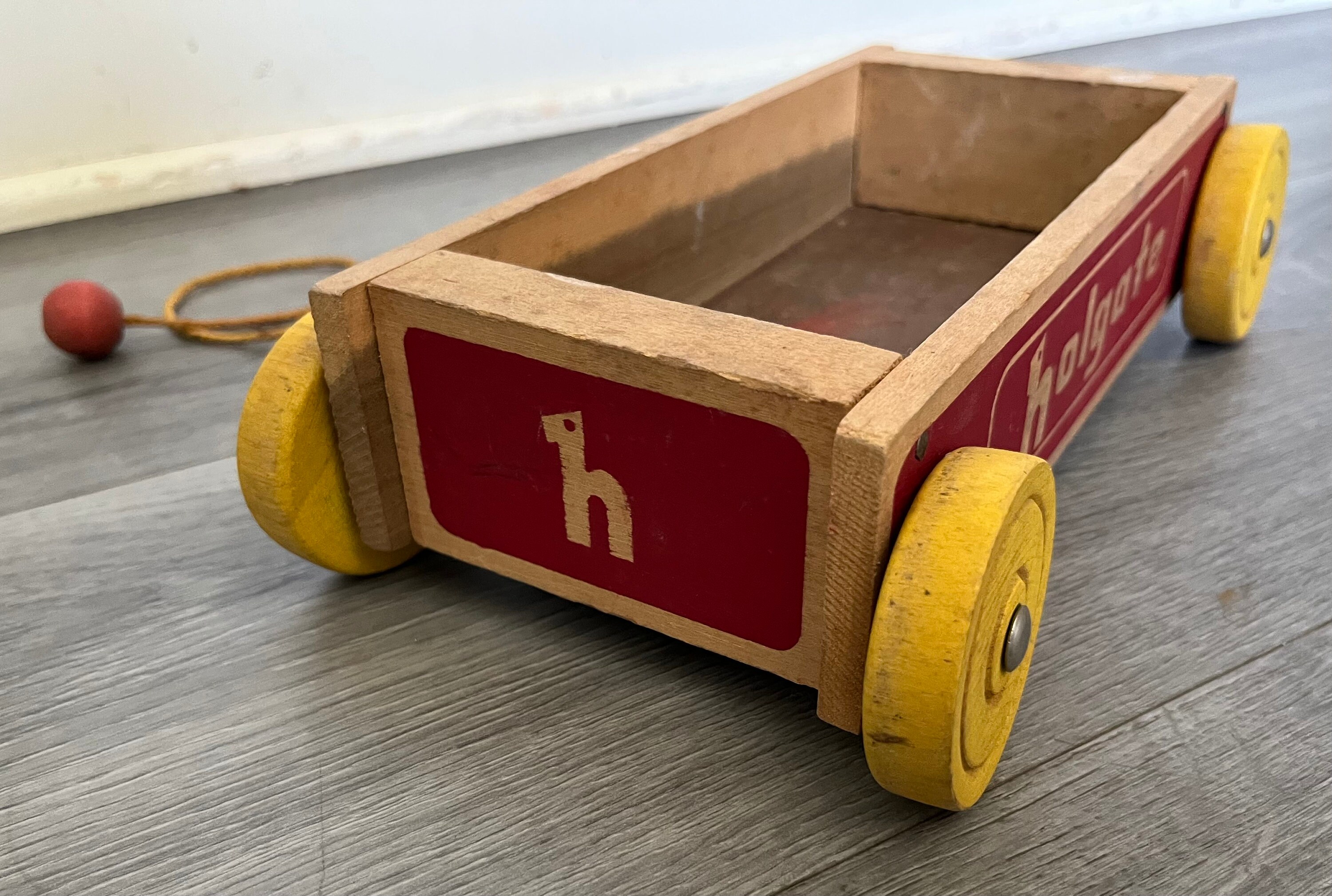 Vintage/ Holgate/ Wooden/ Pull Wagon/ Wagon Only/ Good Condition - Etsy