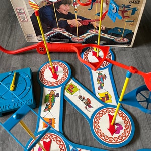 Rare!/ Vintage/ 1985/ Air Trix/ the Airstream Game/ Milton Bradley ...