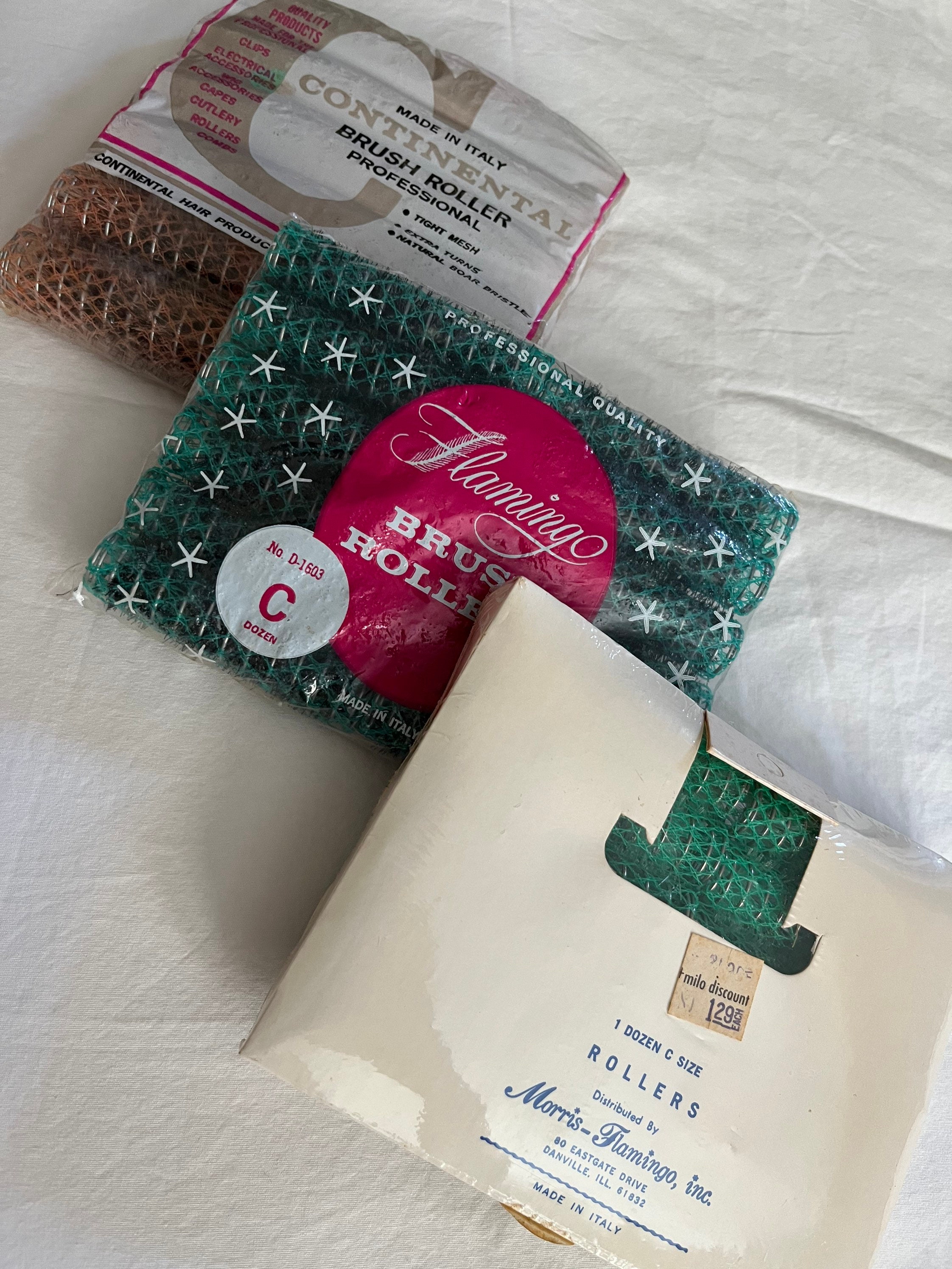 Wire Mesh Brush Hair Rollers - Etsy