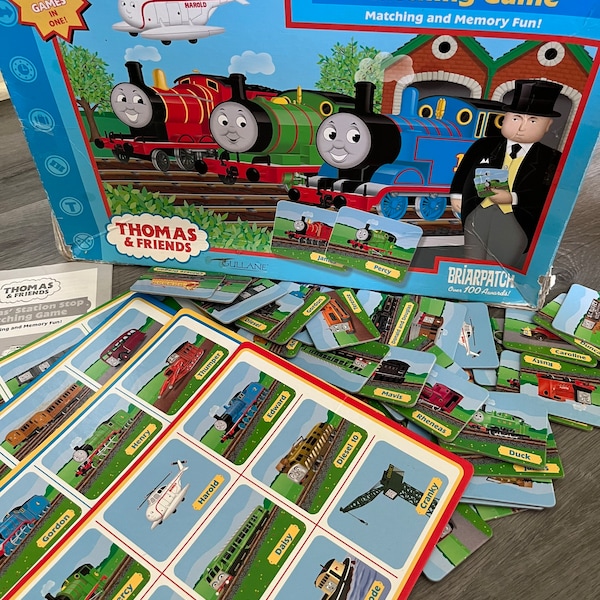 Thomas Abc Game - Etsy