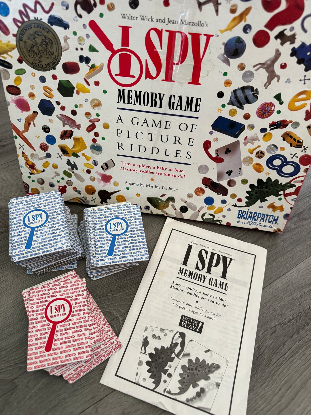 Vintage/ 2002/ I Spy/ Memory Game/ Complete/ Good Condition - Etsy