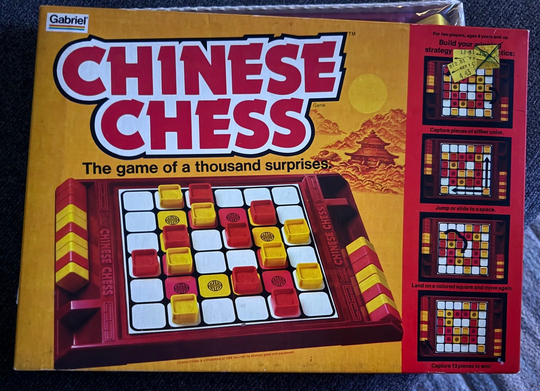 Vintage/ New/ Chinese Chess/ Gabriel/ Strategy Game/ Complete/ Great to ...