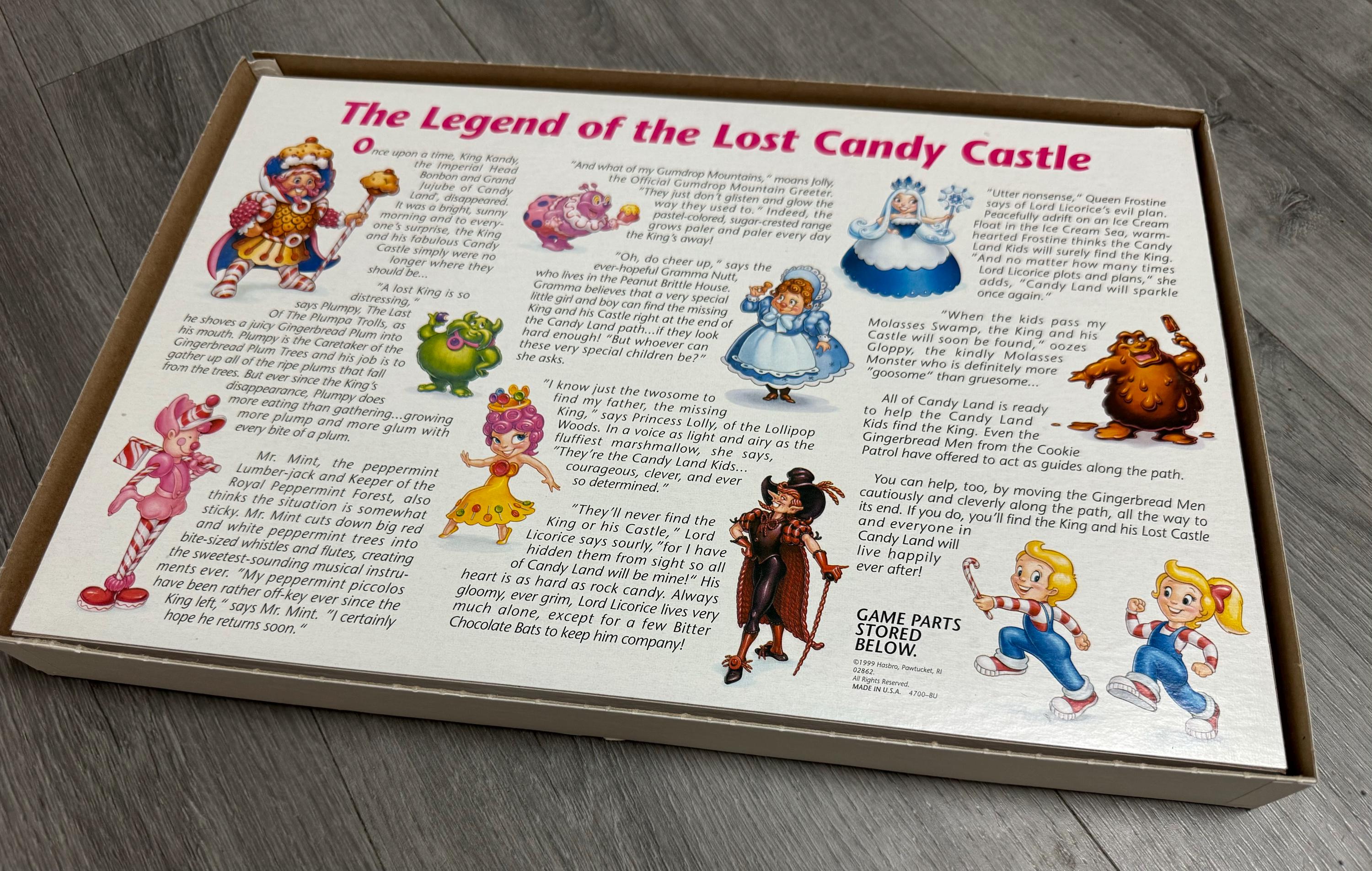 Vintage/ 2001/ Candy Land/ the Legend of the Lost Candy Castle/ My ...
