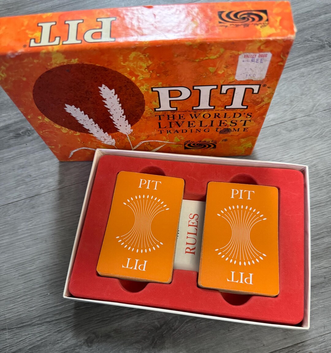 Vintage/ 1964/ Pit/ Trading/ Game/ Parker Brothers/ Complete/ Good Used ...