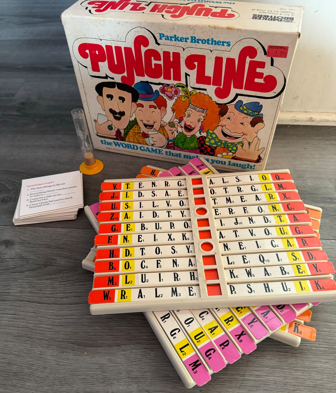 Vintage/ 1978/ Punchline/ Word Game/ Parker Brothers/ Fair Condition - Etsy