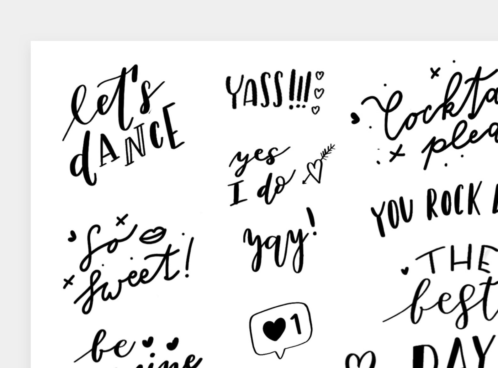 Custom Temporary Wedding Tattoos A5 / Fun Personalized Wedding - Etsy