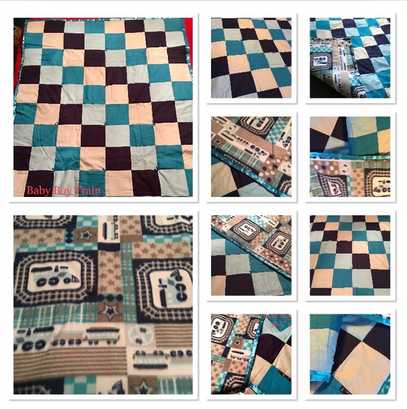 Handmade Quilt Blankets for Young Child or Toddlers - Etsy