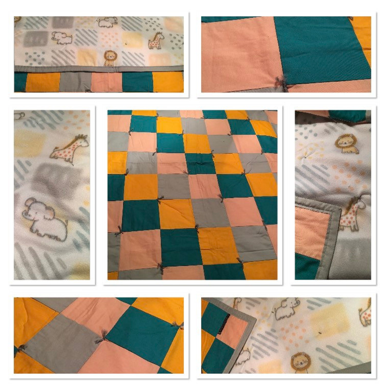 Handmade Quilt Blankets for Young Child or Toddlers - Etsy