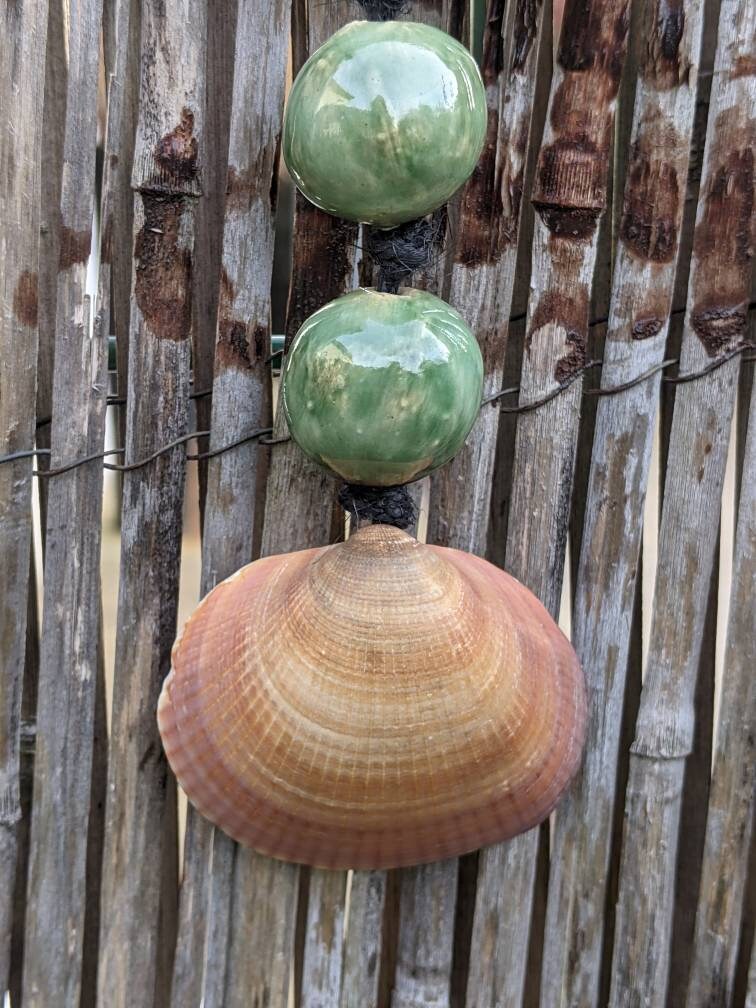 Ceramic & Shells Wall Hanging - Etsy