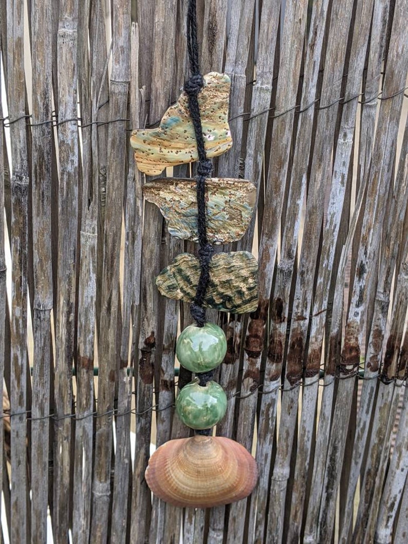 Ceramic & Shells Wall Hanging - Etsy