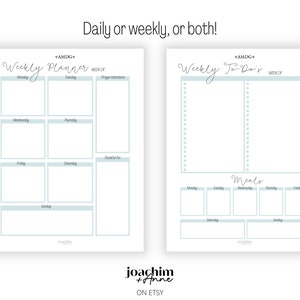 Catholic Printable Planner Inserts Digital Download PDF Weekly, Daily ...