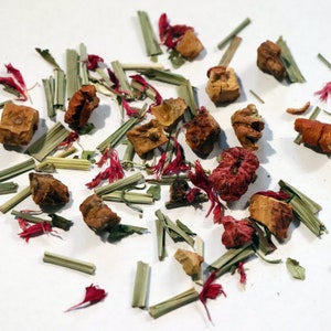 Raspberry Lemon Herbal Tea / Fruit Tea / Raspberry Tea / Loose Leaf Tea ...