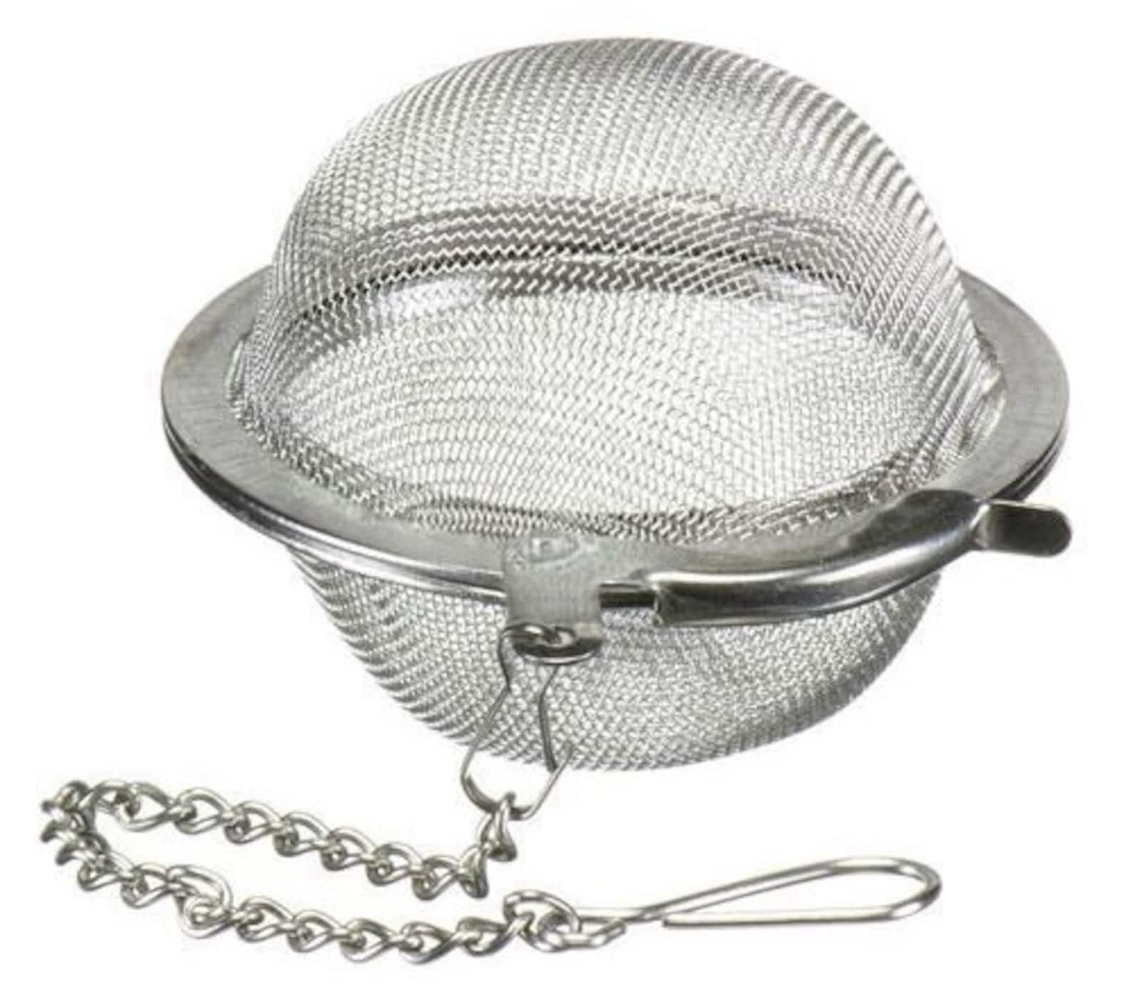 2" Stainless Steel Mesh Loose Leaf Tea Infuser Ball / Metal Tea Infuser ...