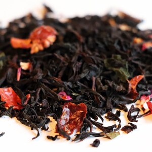 Raspberry Black Tea and White Tea / Loose Leaf Tea / Fruit Tea ...