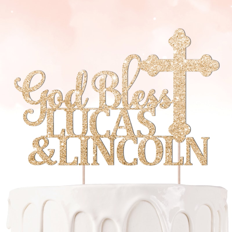 Triplets Cake Topper - Etsy